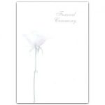 Funeral Ceremony Rose Paper – Funeral Ceremony – Celebrant Supplies